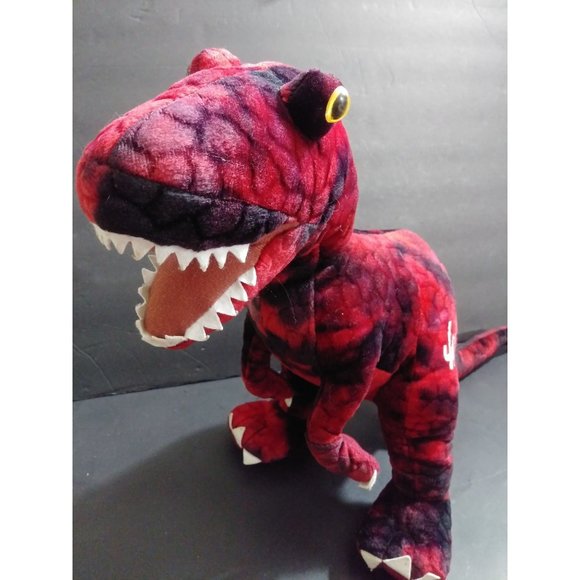 Toys | Jurassic World Plush Dinosaur 16 Charlie The Raptor Red Toy ...